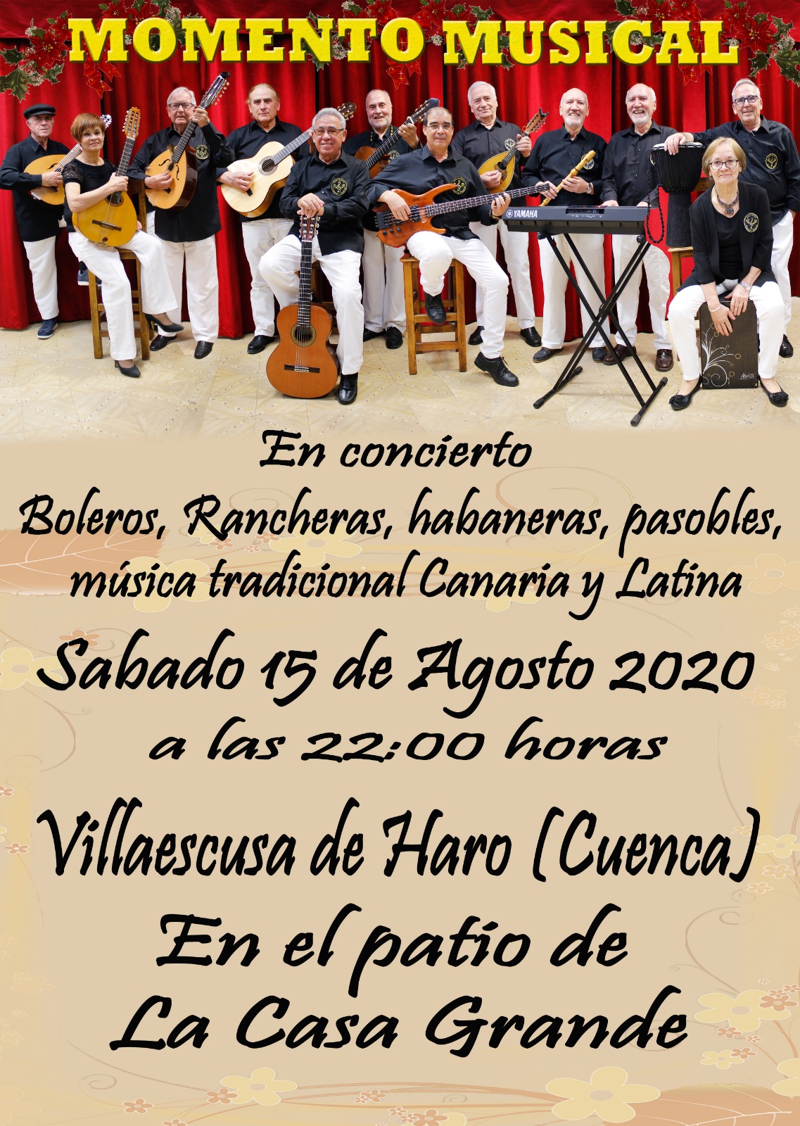 15 AGOSTO :: CONCIERTO MOMENTO MUSICAL