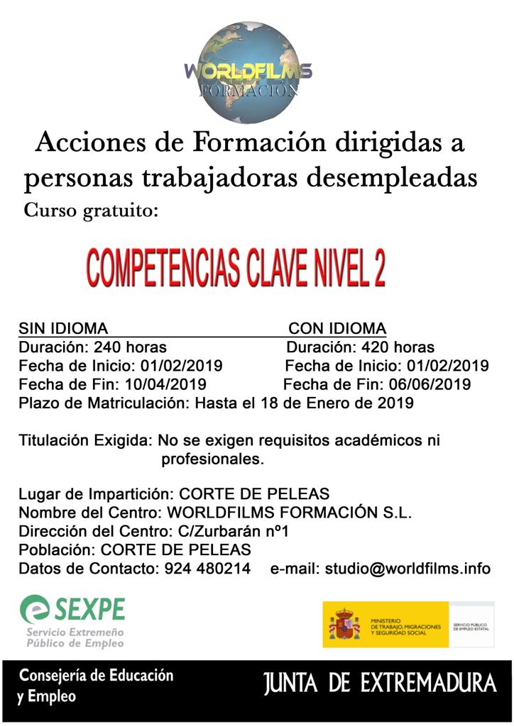 CURSO DE COMPETENCIAS CLAVES NIVEL 2