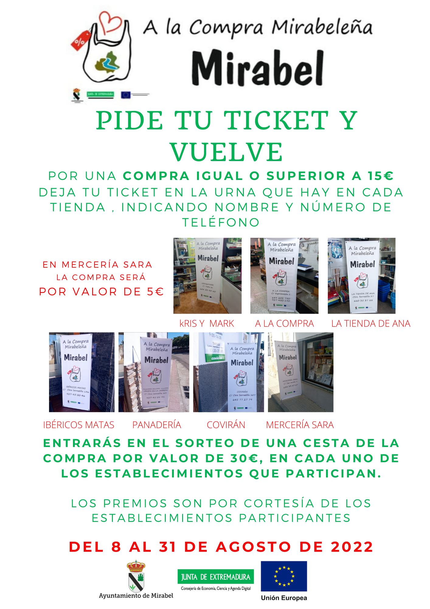 Campaña PIDE TU TICKET Y VUELVE