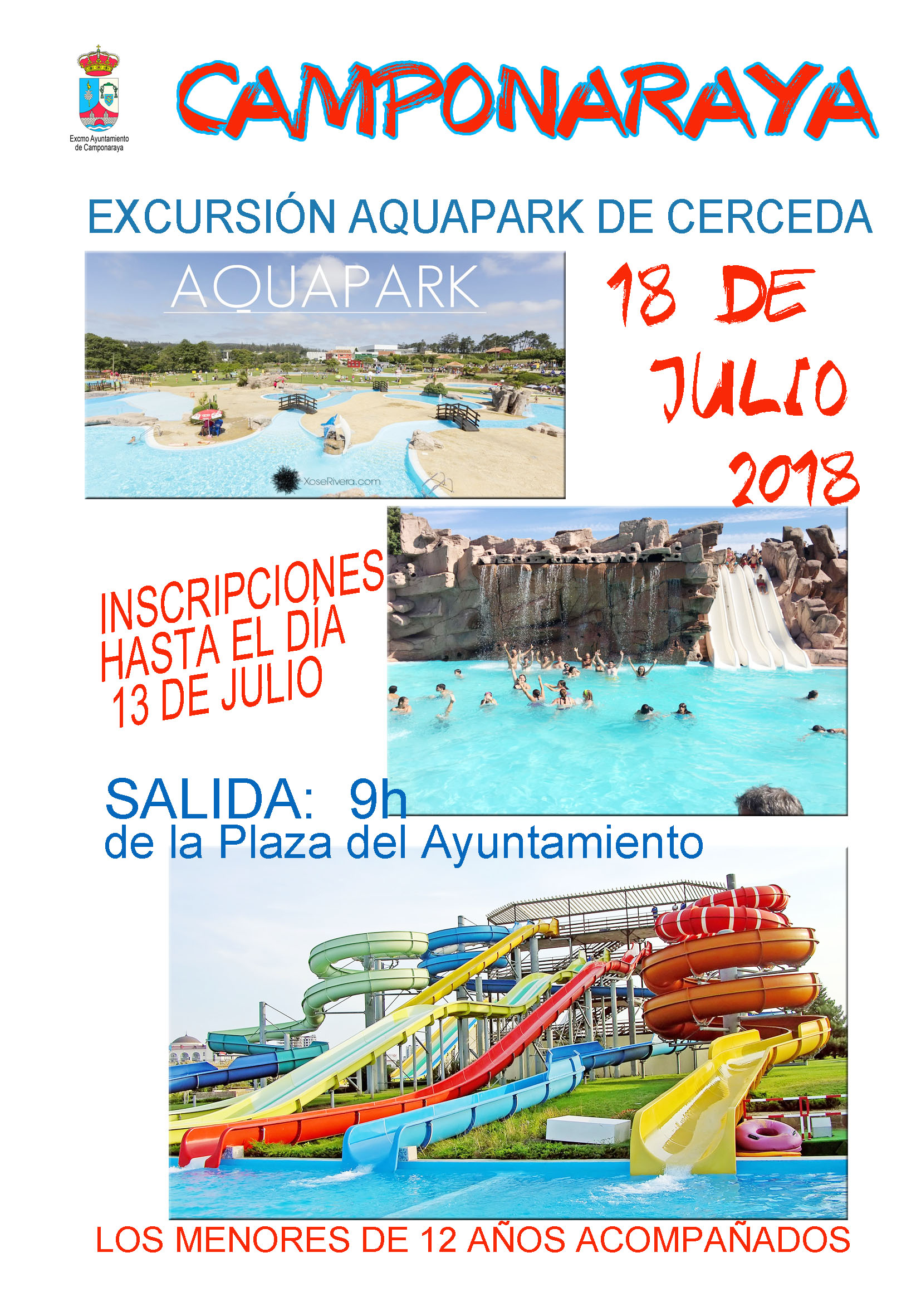 EXCURSIÓN AQUAPARK DE CERCEDA