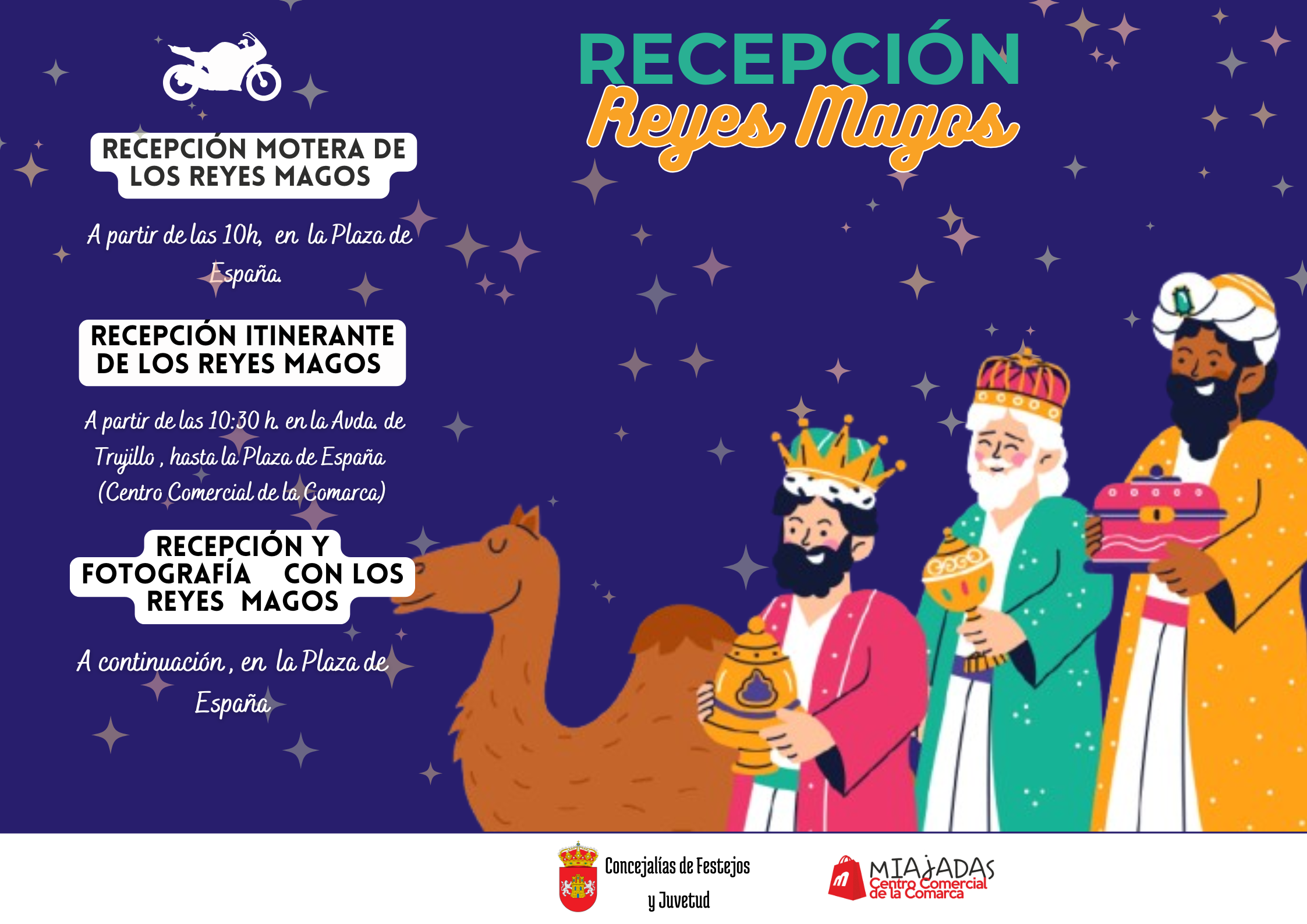 RECEPCIÓN DE REYES MAGOS