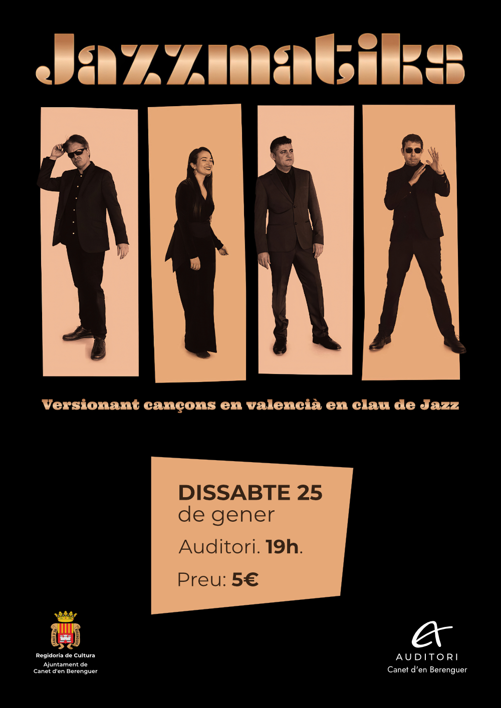 Jazz a l´auditori dissabte 25 gener