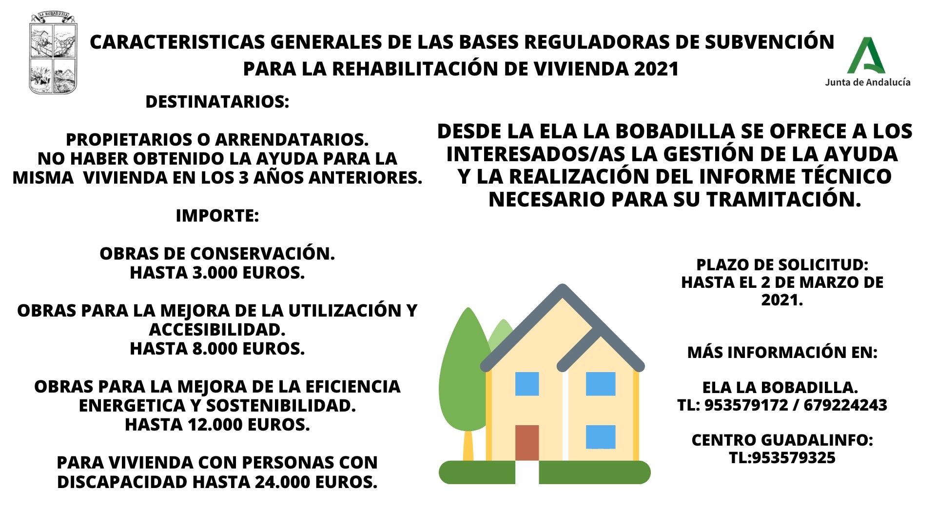 SUBVENCIÓN PARA LA REHABILITACIÓN DE VIVIENDA 2021