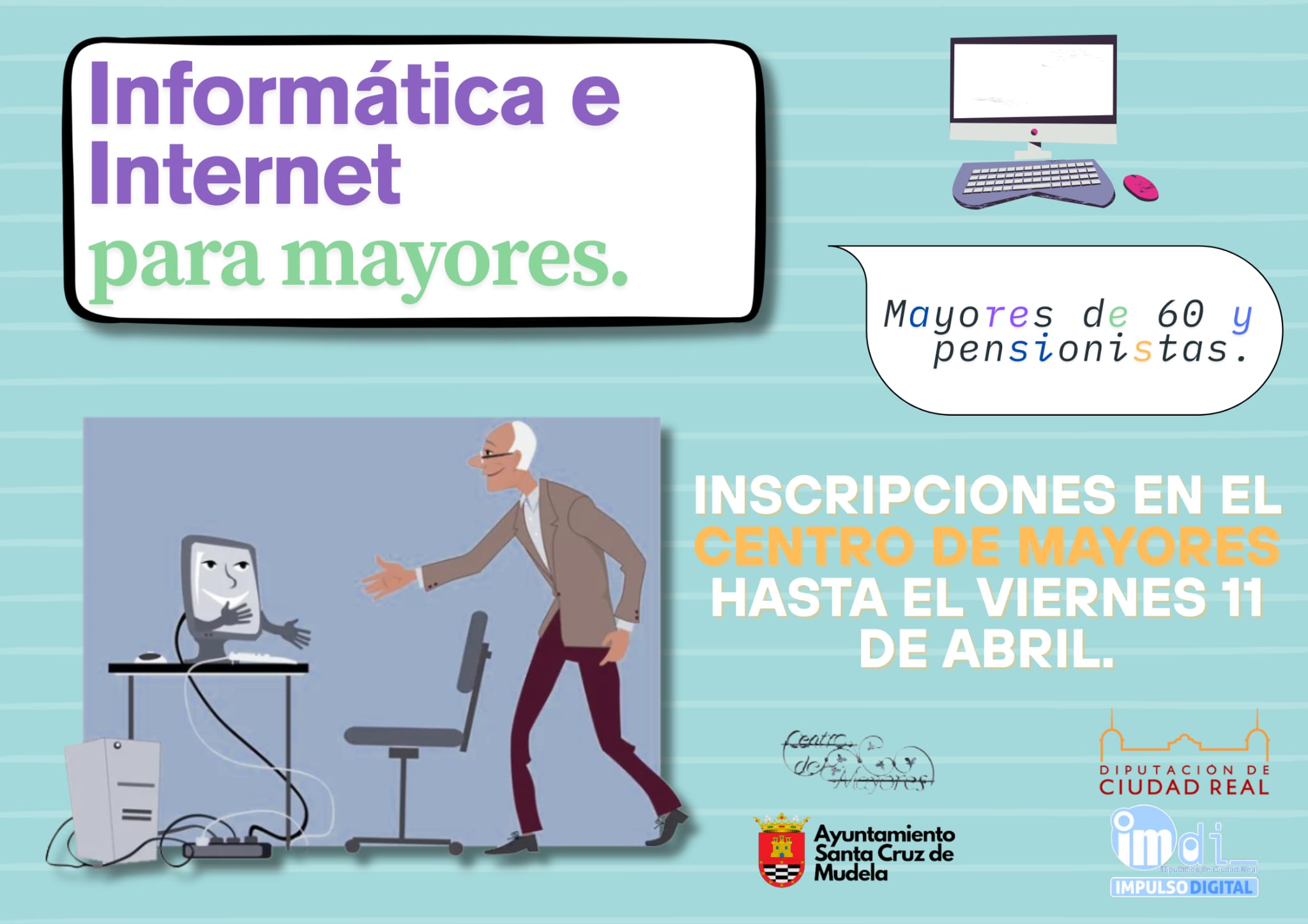 CURSO INFORMÁTICA E INTERNET PARA MAYORES
