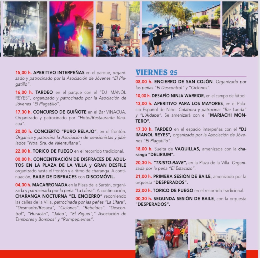 PROGRAMA DE FIESTAS 2023