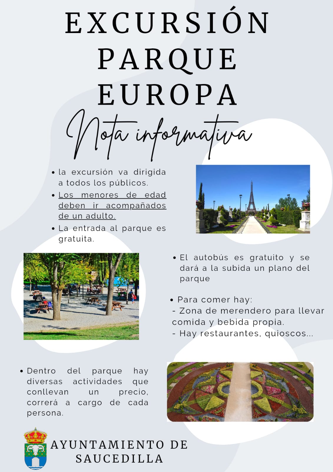 EXCURSIÓN PARQUE EUROPA