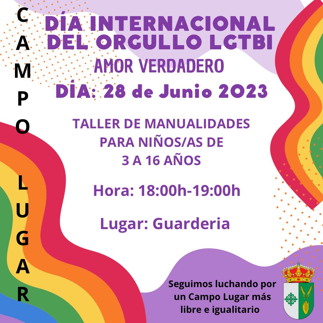 Día del Orgullo LGTBI 28 de Junio Campo Lugar