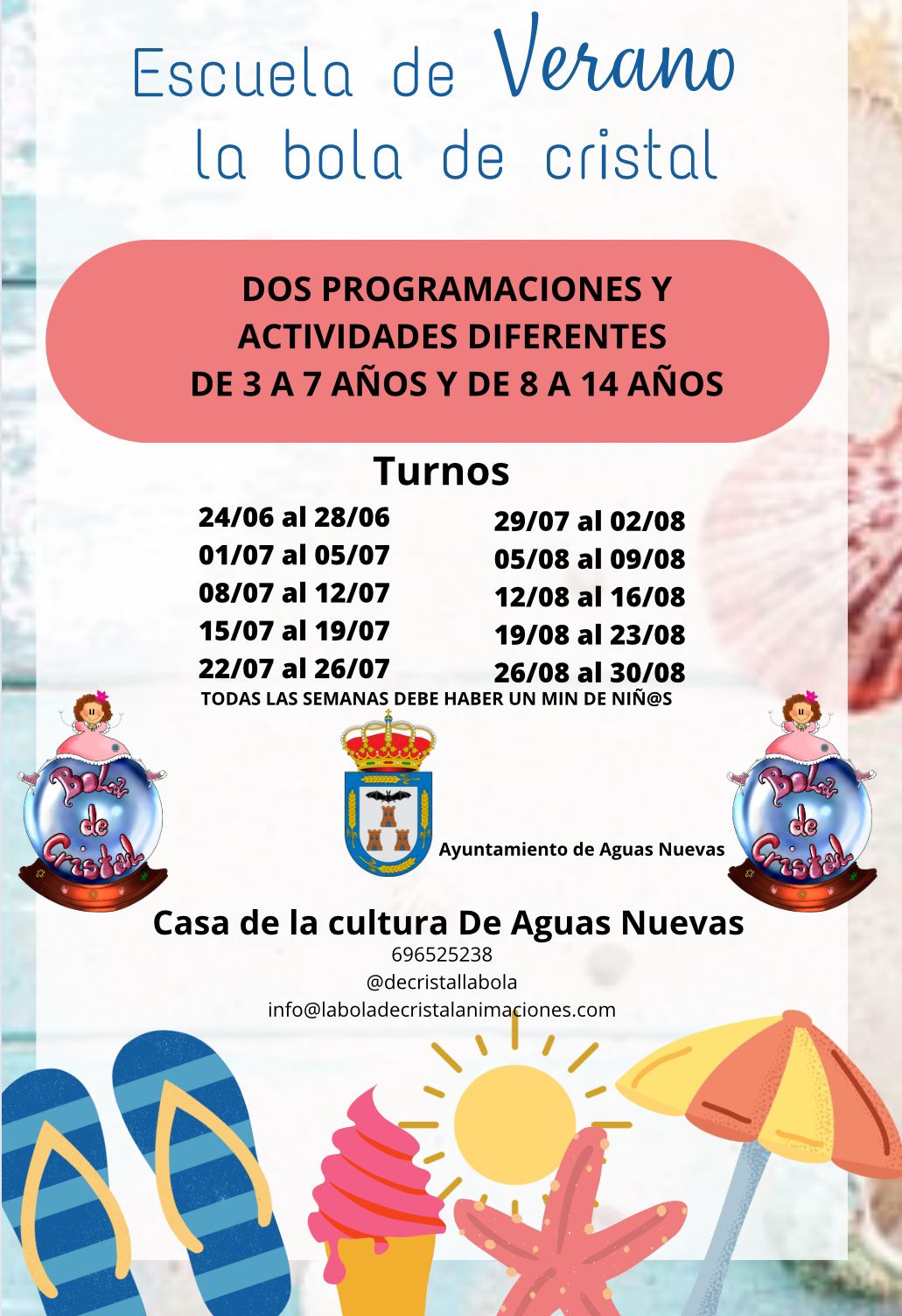 ESCUELA DE VERANO BOLA DE CRISTAL 2024