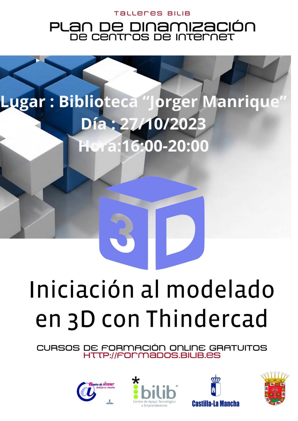 Taller Iniciación al modelado en 3D con Thindercad