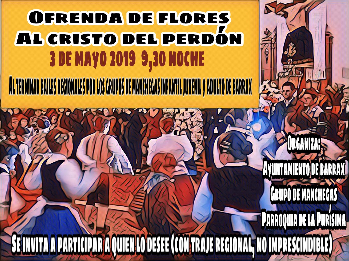 Ofrenda al Cristo del Perdón