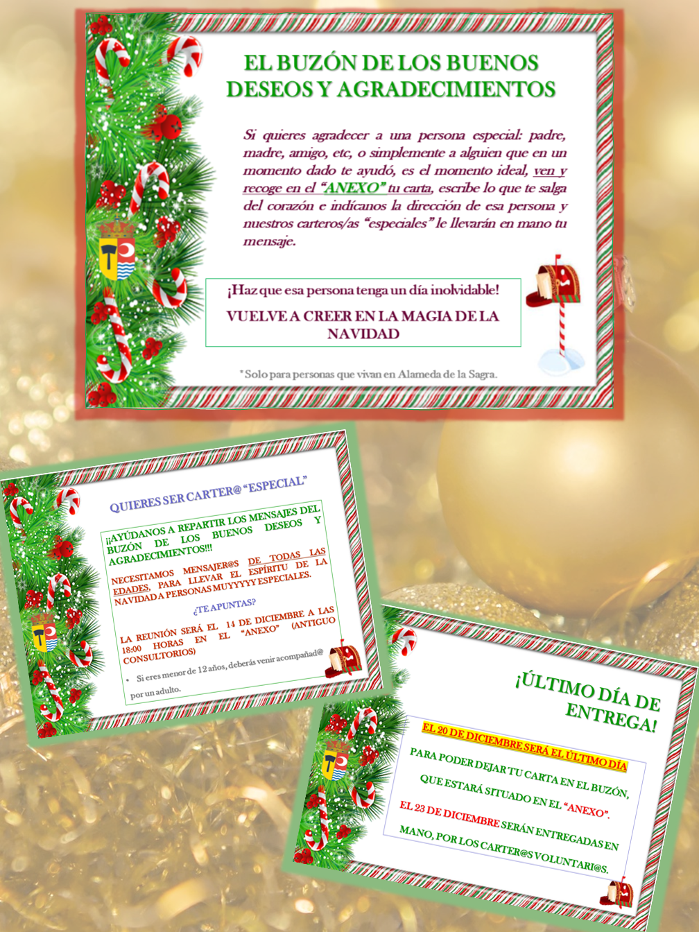 NAVIDAD 2022: EL BUZÓN DE LOS BUENOS DESEOS Y AGRADECIMIENTOS