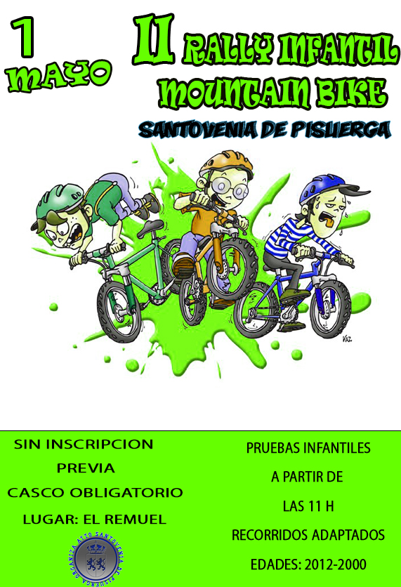 Rally infantil mountain bike