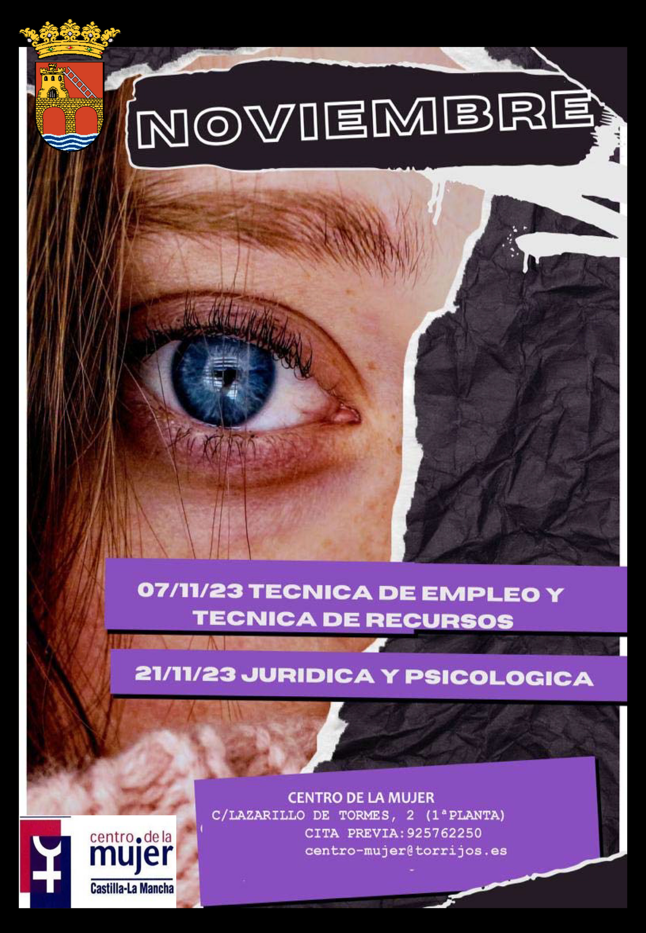 ¡Recuerda! Programación del Centro de la Mujer en Escalona para el Mes ...