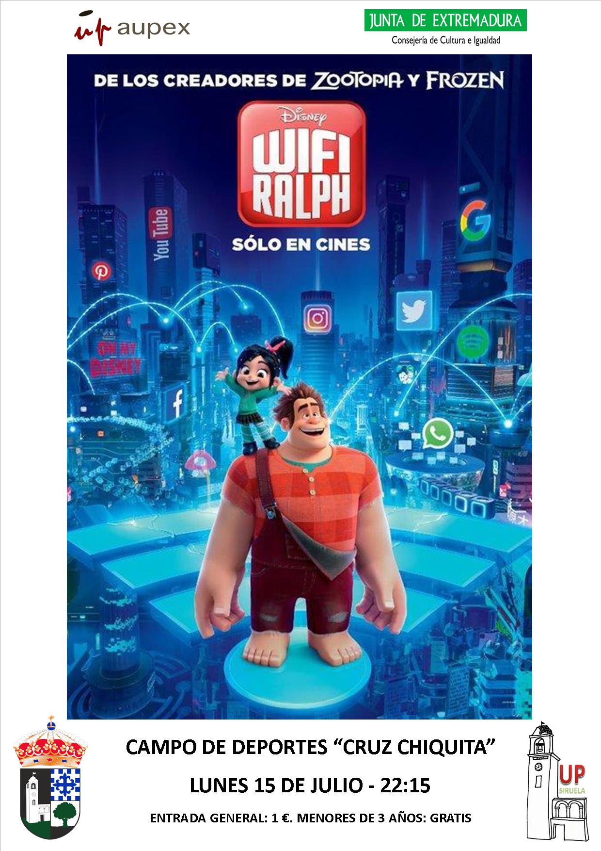 Cine de verano - Ralph rompe Internet