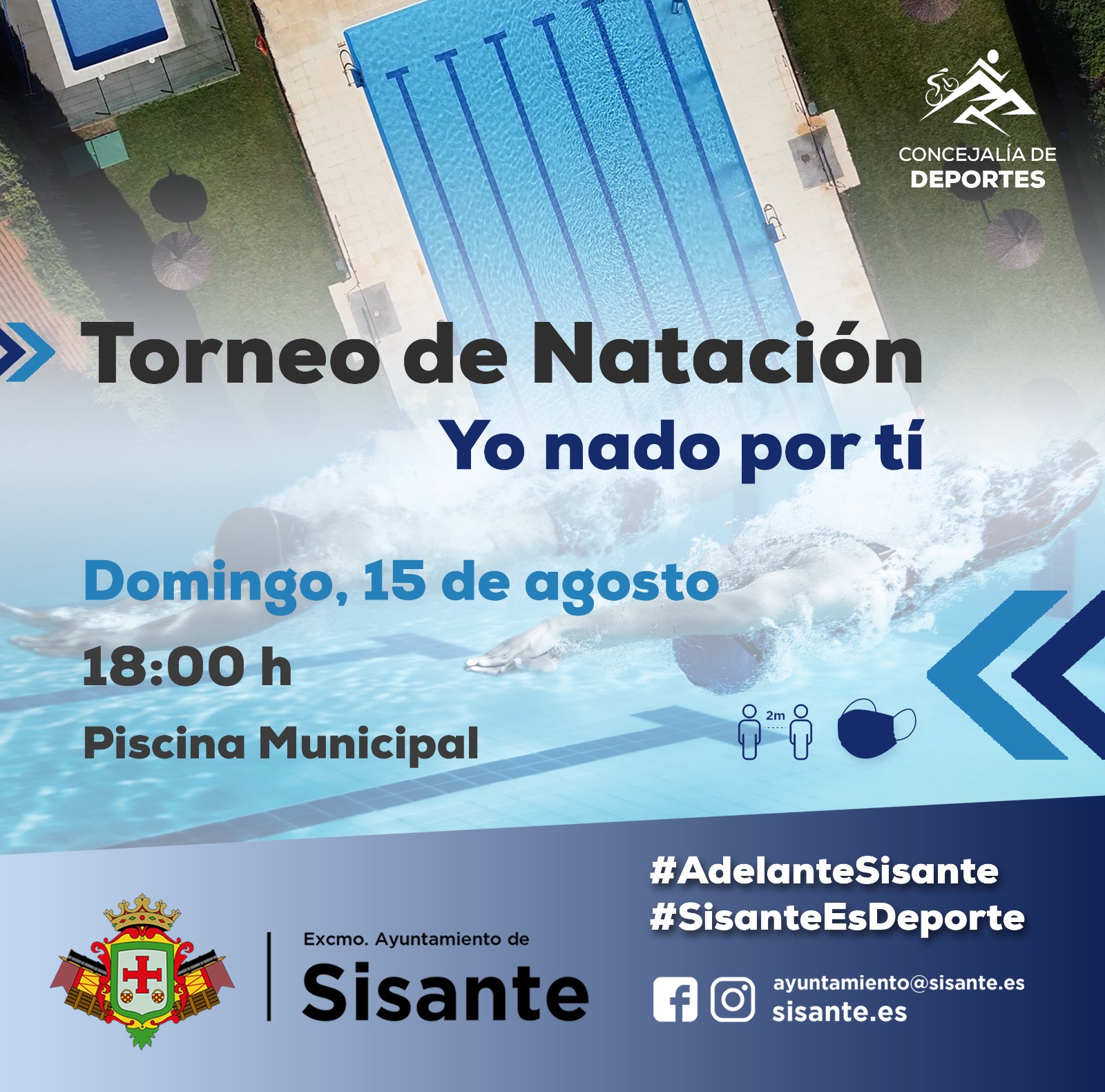 II TORNEO DE NATACIÓN: YO NADO POR TI.