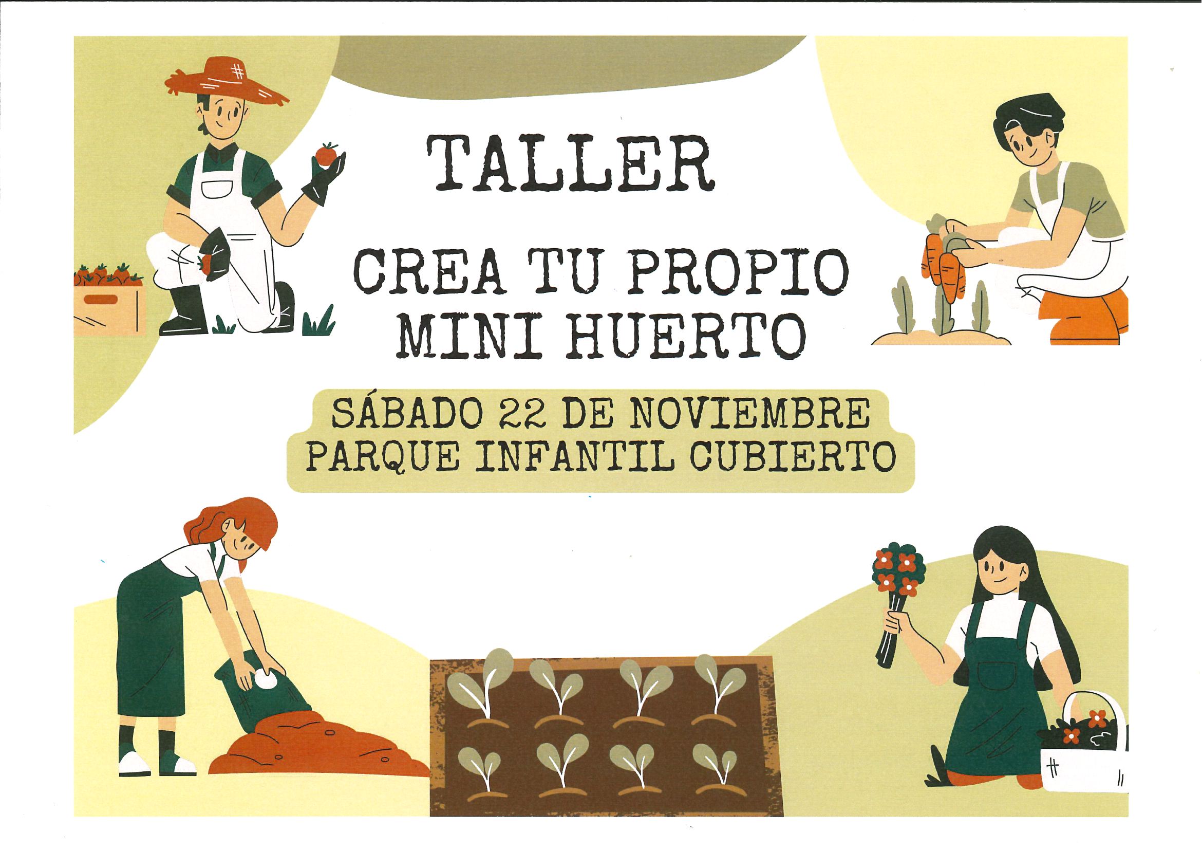 RECORDATORIO TALLER PARQUE INFANTIL CUBIERTO