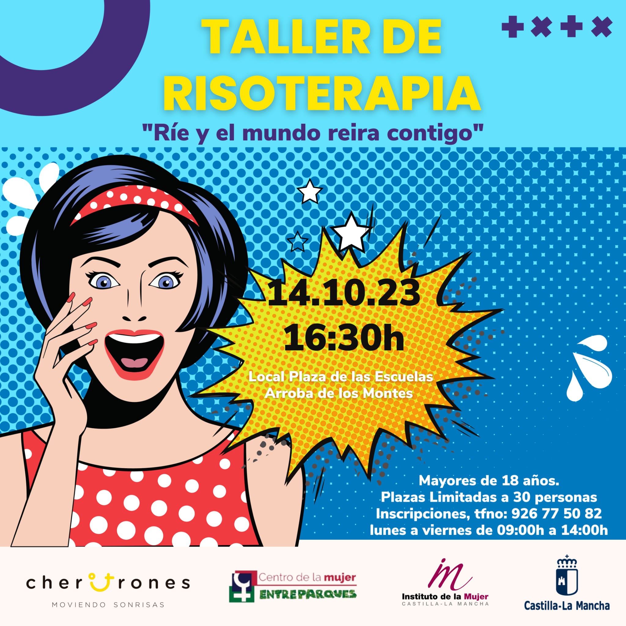 TALLER RISOTERAPIA SÁBADO 14 OCTUBRE 2023