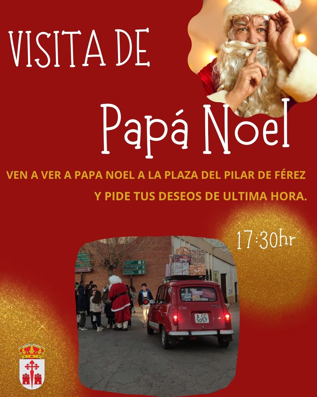 VISITA DE PAPA NOEL
