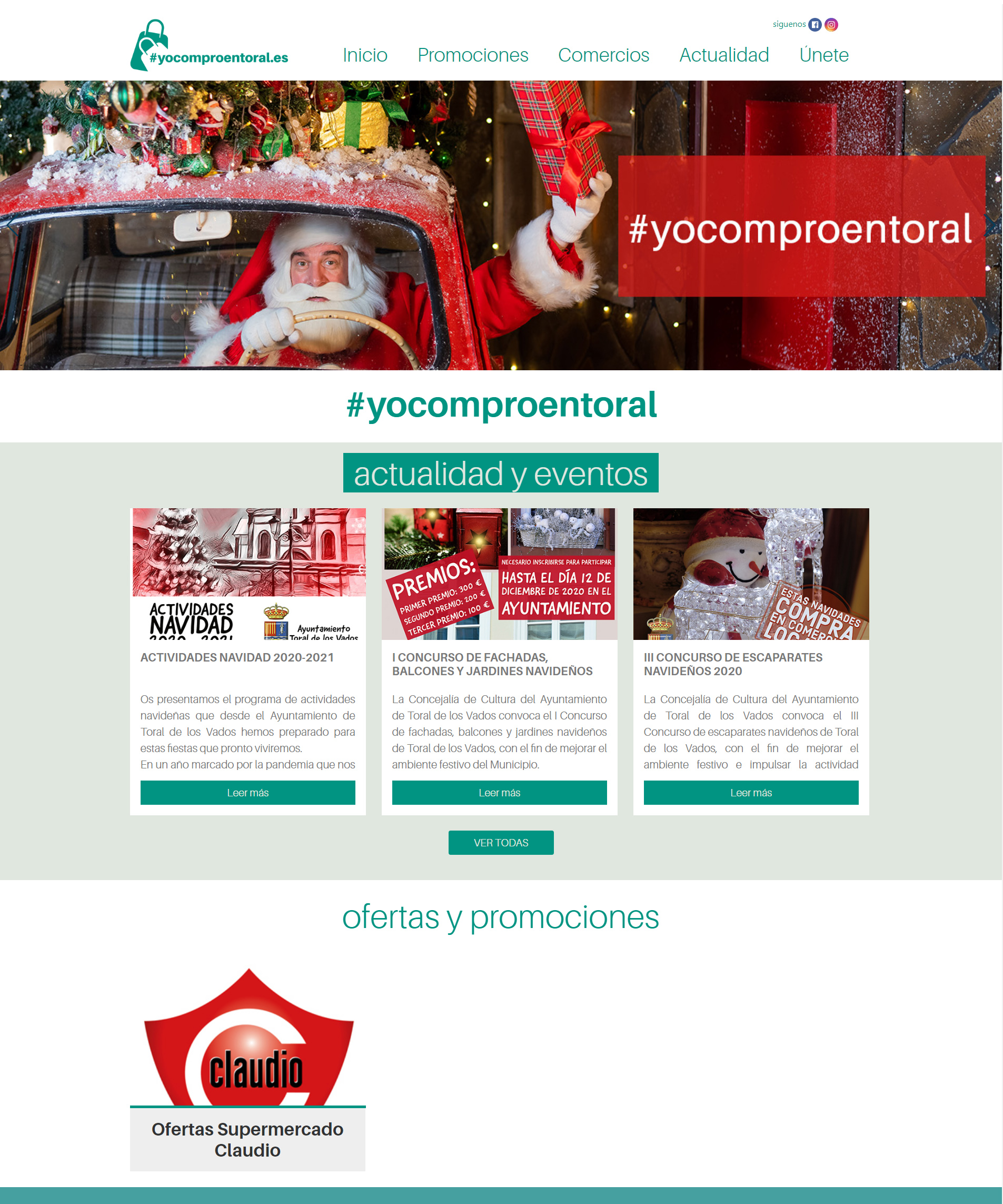 YOCOMPROENTORAL.ES EL ESCAPARATE VIRTUAL DE LAS TIENDAS DE SIEMPRE