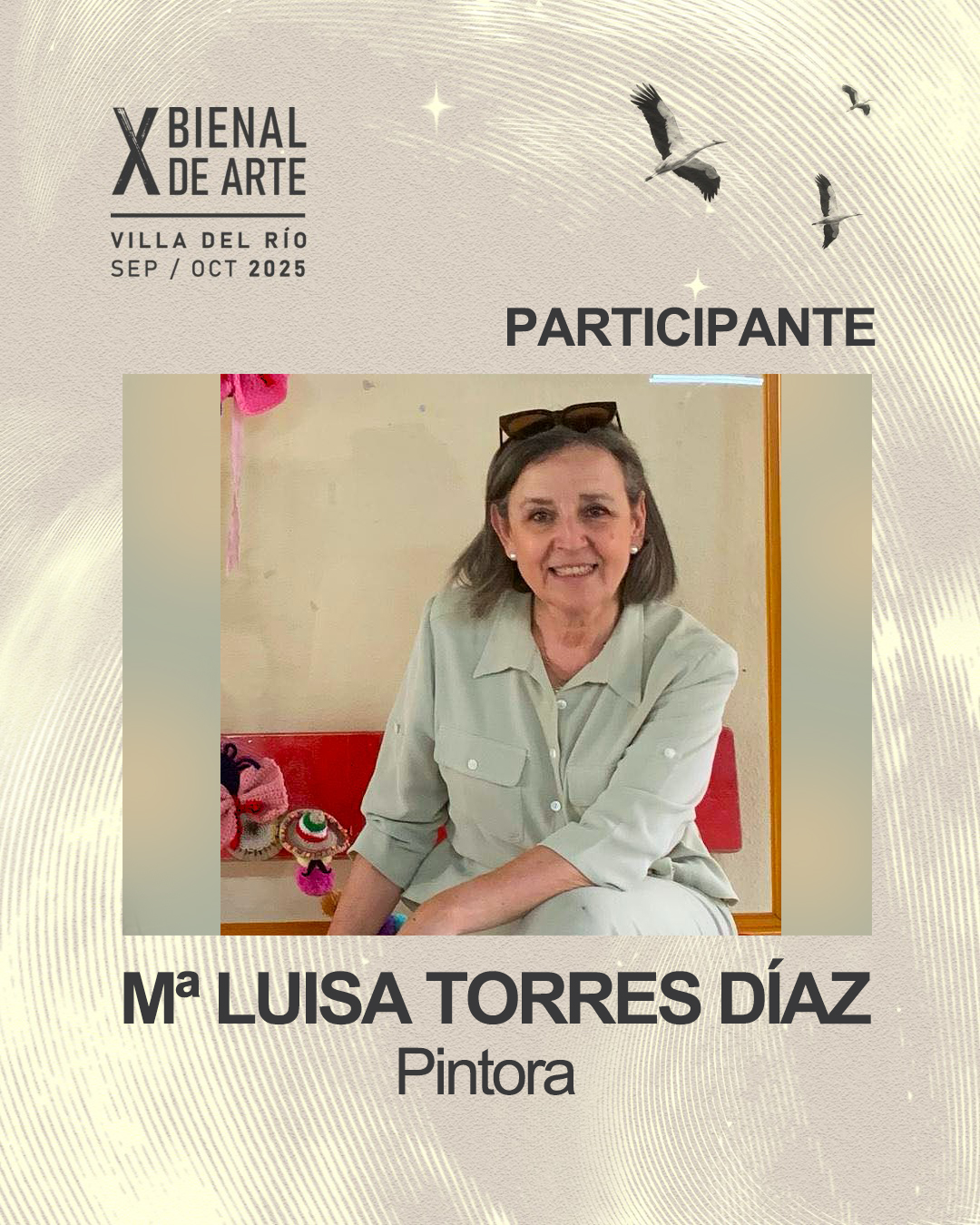 Mª LUISA TORRES DÍAZ, PINTORA PARTICIPANTE EN LA X BIENAL DE ARTE DE ...